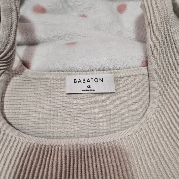 Babaton | Tops | Aritzia Cream Shaping Top | Poshmark